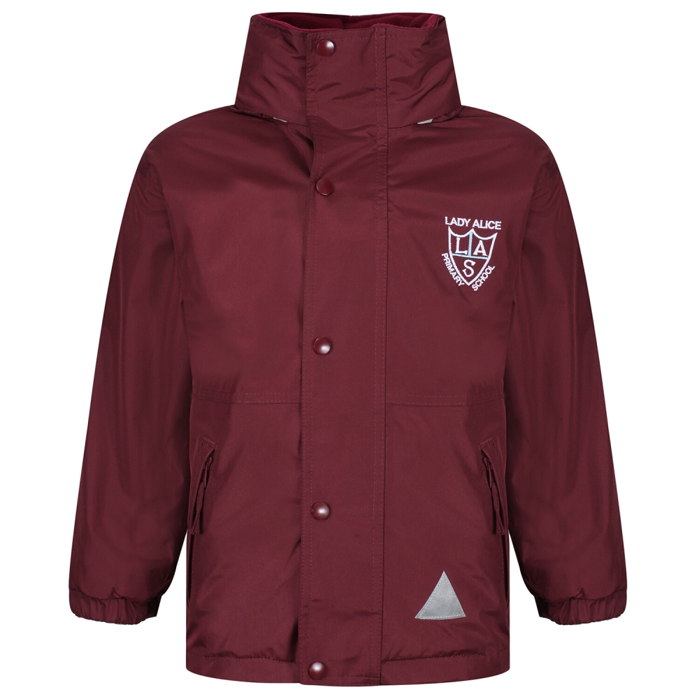 Lady Alice Primary fleece lined Rain Jacket - Smiths of Greenock